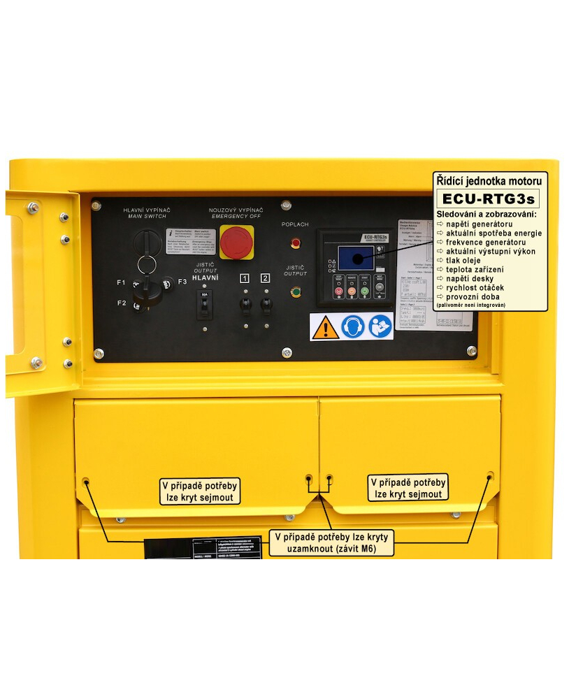 Elektrocentrála GD4SS-1A-12000-5ES