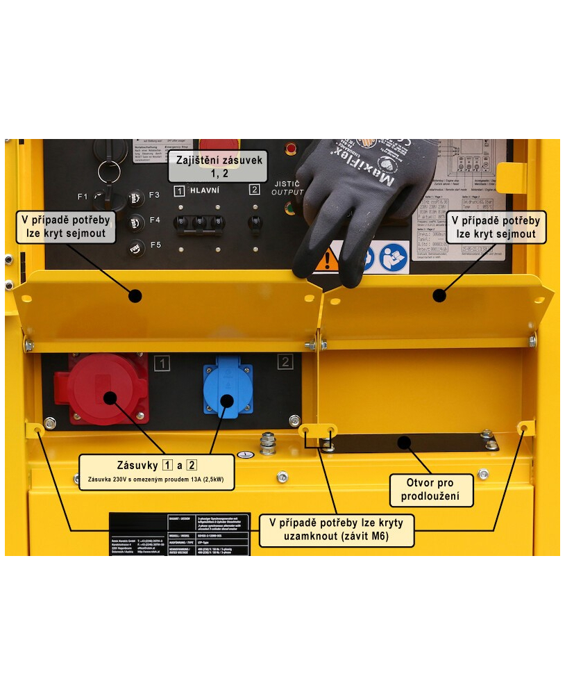 Elektrocentrála GD4SS-3-12000-5ES